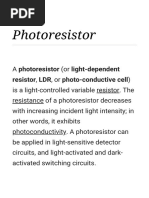 To Study Variation of Current Using A LDR | PDF | Electrodynamics ...