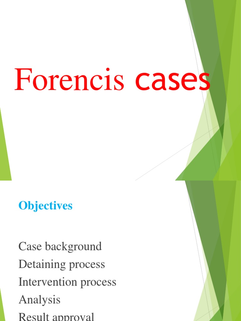 Forensic Cases | PDF | Fingerprint | Forensic Science