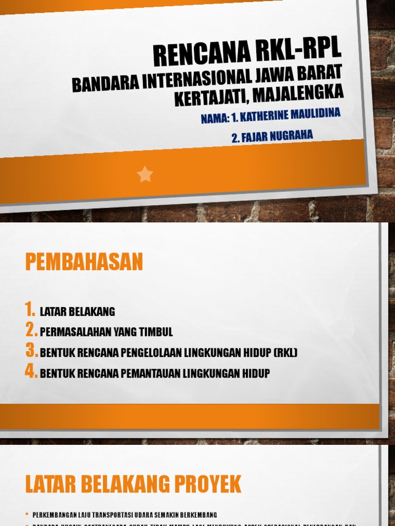 Rencana RKL-RPL 3sipil1 | PDF | Teknologi & Rekayasa