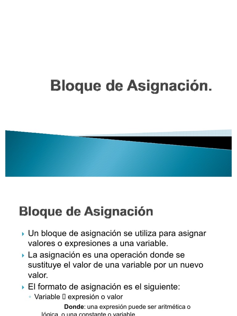Metodologia - Bloque de Asignación | PDF