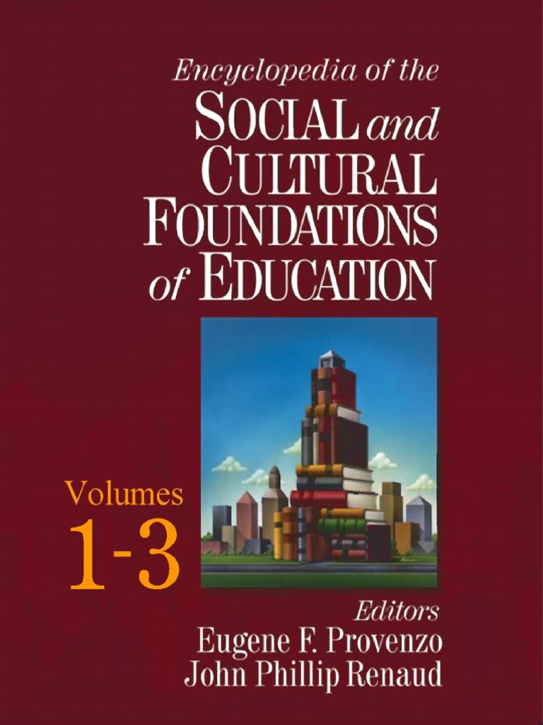 Encyclopedia of The Social and Cultural Foundations of Education PDF ...