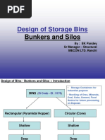 Bunker and Silo Design Principles | PDF | Bending | Beam (Structure)