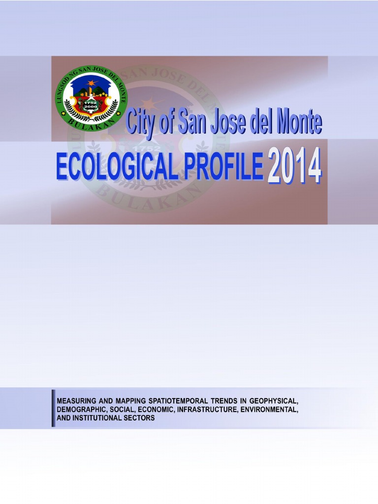 Ecological Profile 2014 PDF | PDF | Nature