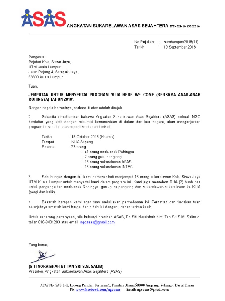 Program sukarelawan bantu anak Rohingya | PDF