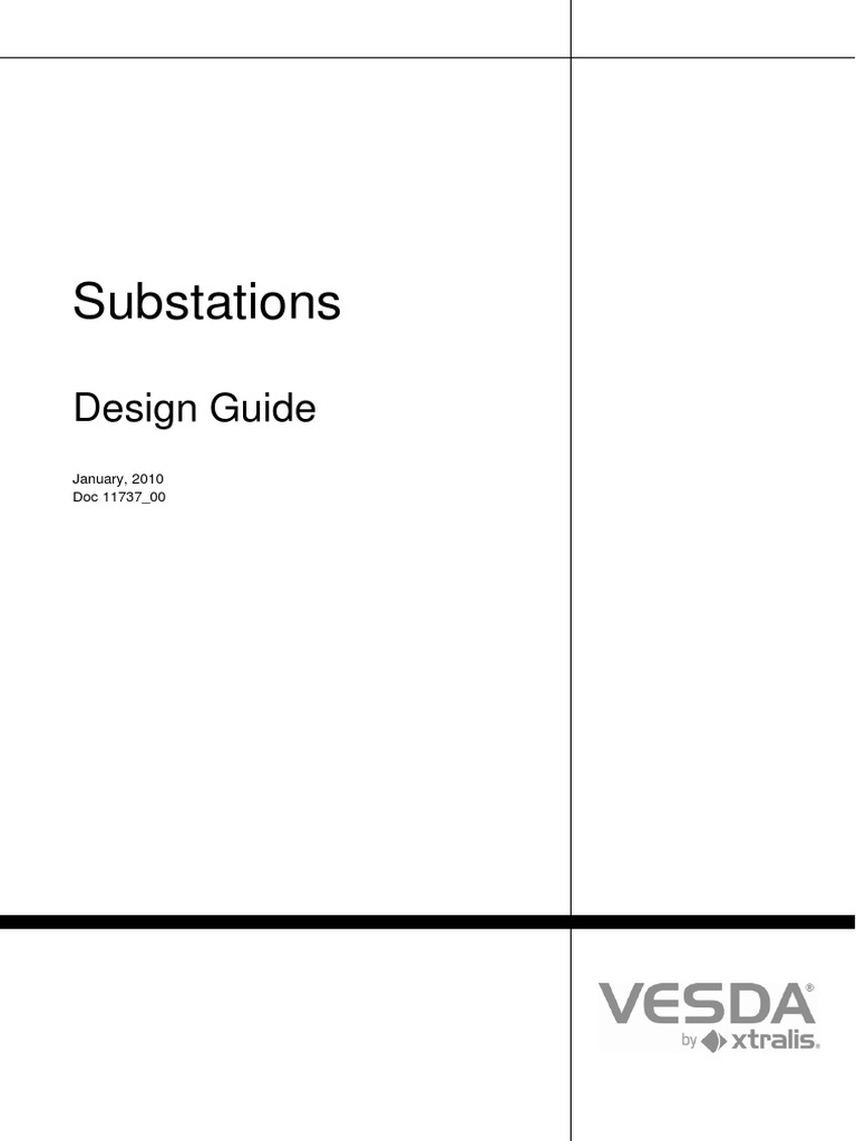 Substations Design Guide PDF | PDF | Trademark | Electrical Substation