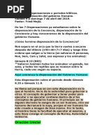 Dispensación Del Gobierno Humano | PDF | Noé | Arca de Noé