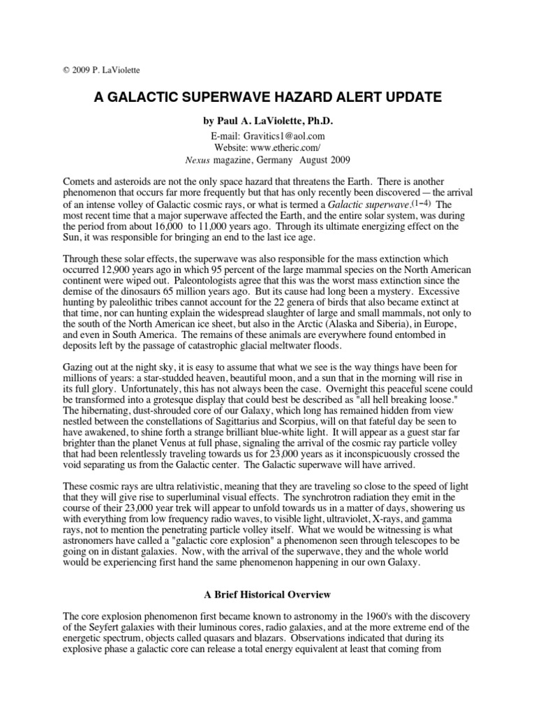 Galactic Superwave Theory - downnfiles