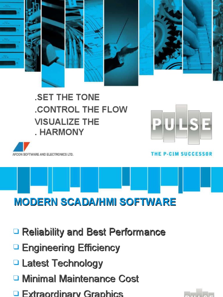 AFCON Pulse SCADA HMI WithoutAnimation | PDF | Scada | Client–Server Model