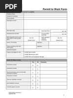 SHELL Retail Permit To Work System - 5 1 - Forms | PDF | Personal ...