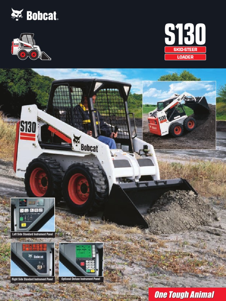 Skid-Steer Loader: Left Side Standard Instrument Panel | Download Free ...
