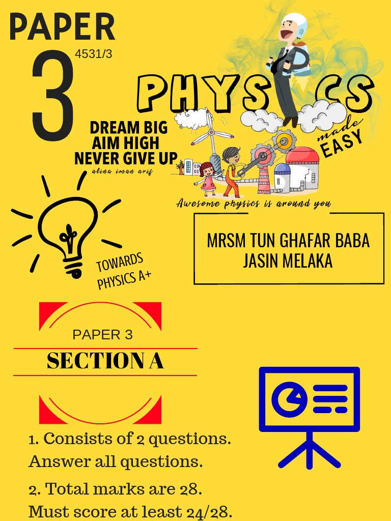 Physics Paper 3 SPM | PDF | Experiment | Scientific Method