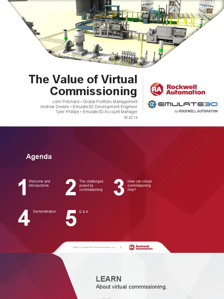 The Value Virtual Commissioning Rockwell | PDF | 3 D Modeling | Automation