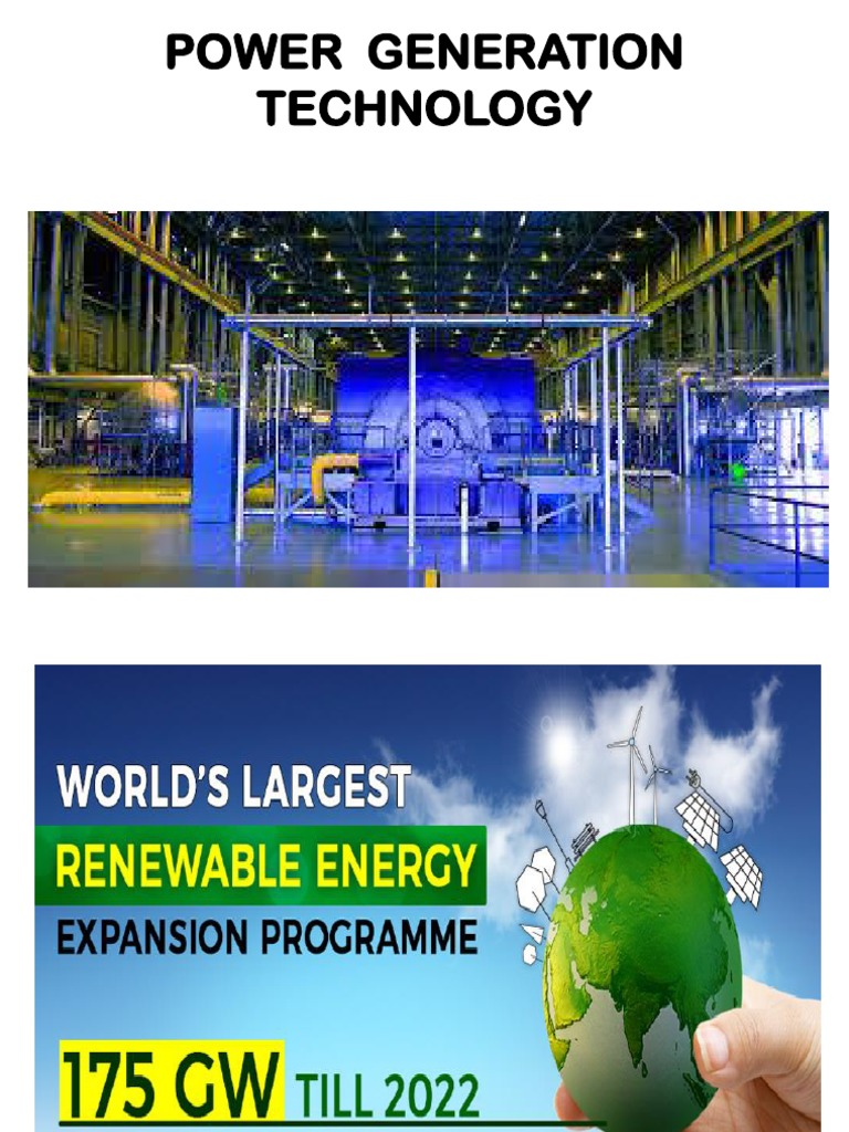 Power Generation Technology | PDF