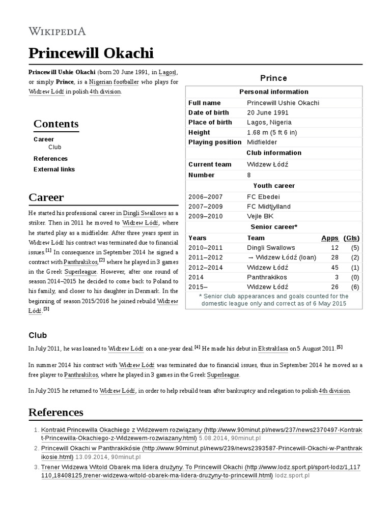 Princewill Okachi: Prince | Download Free PDF | Websites | World Wide Web