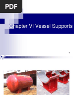 18 Desing of Support For Pressure Vessel | PDF | Beam (Structure) | Bending
