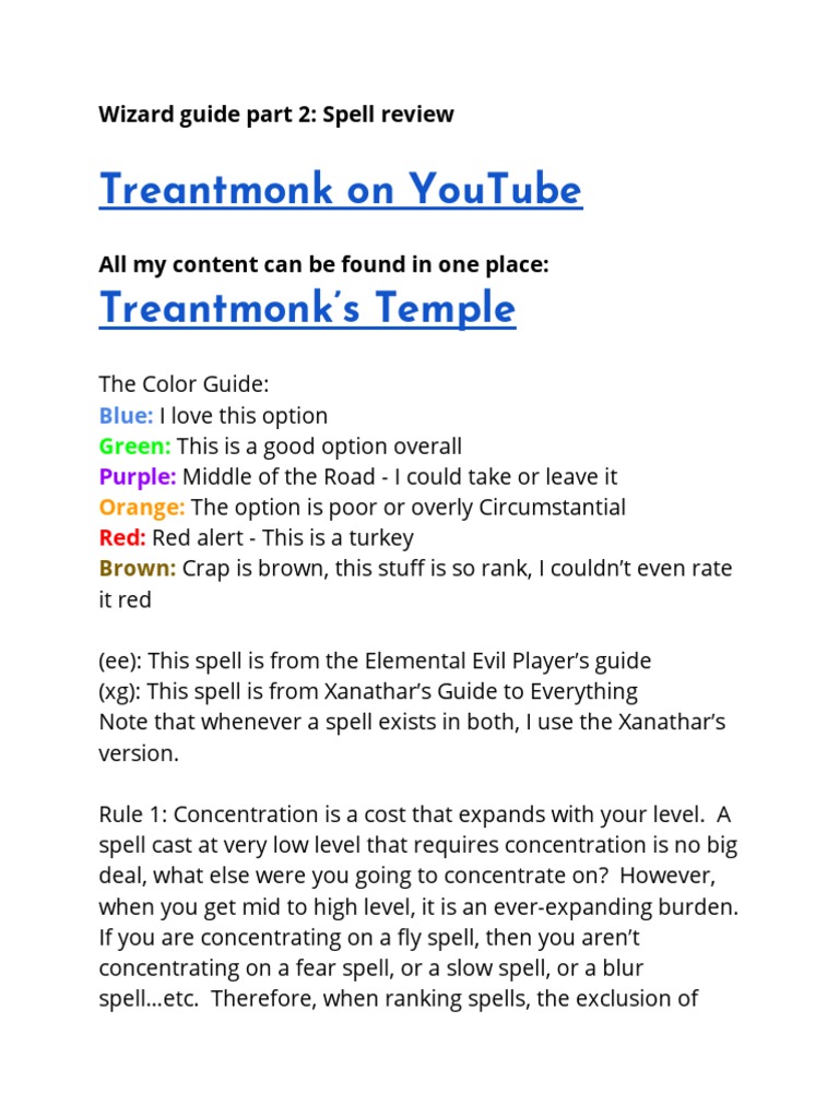 Wizard Guide Part 2 | PDF