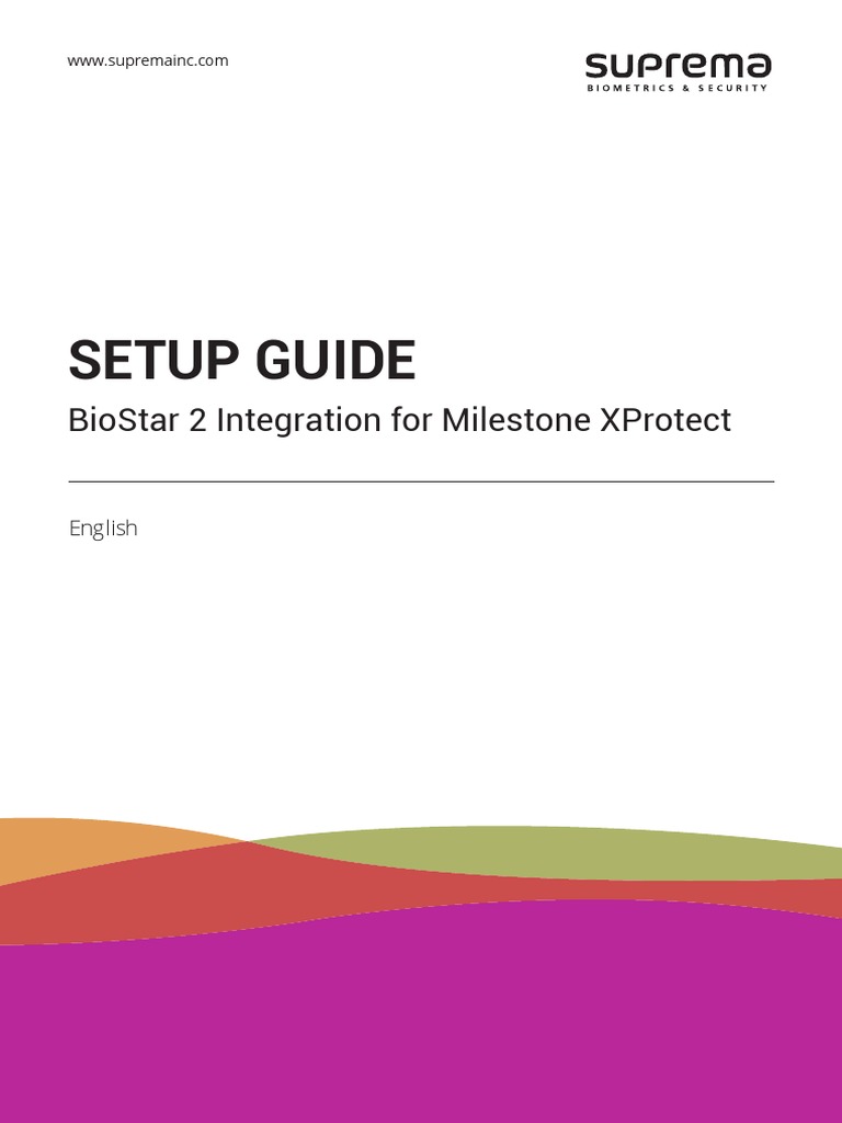 BioStar2 Integration For Milestone XProtect Setup Guide en V1.0 | PDF ...