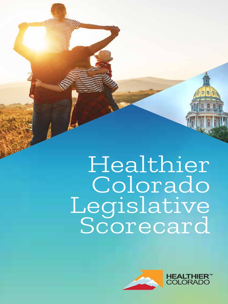 Healthier Colorado's 2019 Legislative Scorecard | Download Free PDF ...