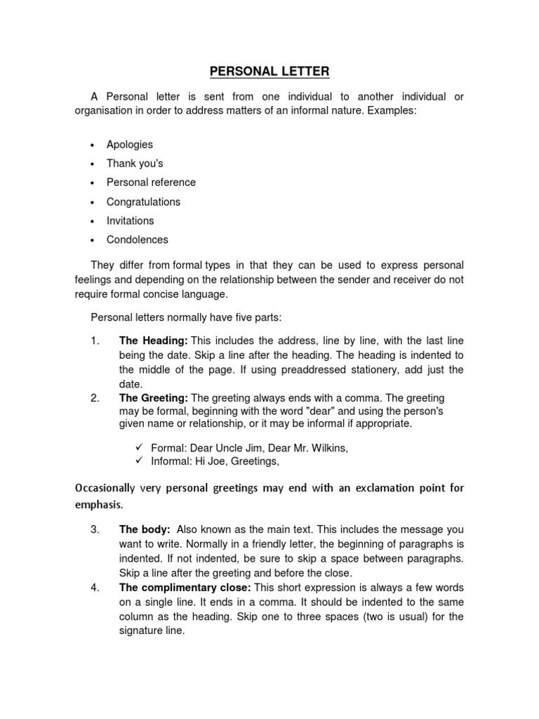 Personal Letter | PDF | Coca Cola | The Coca Cola Company