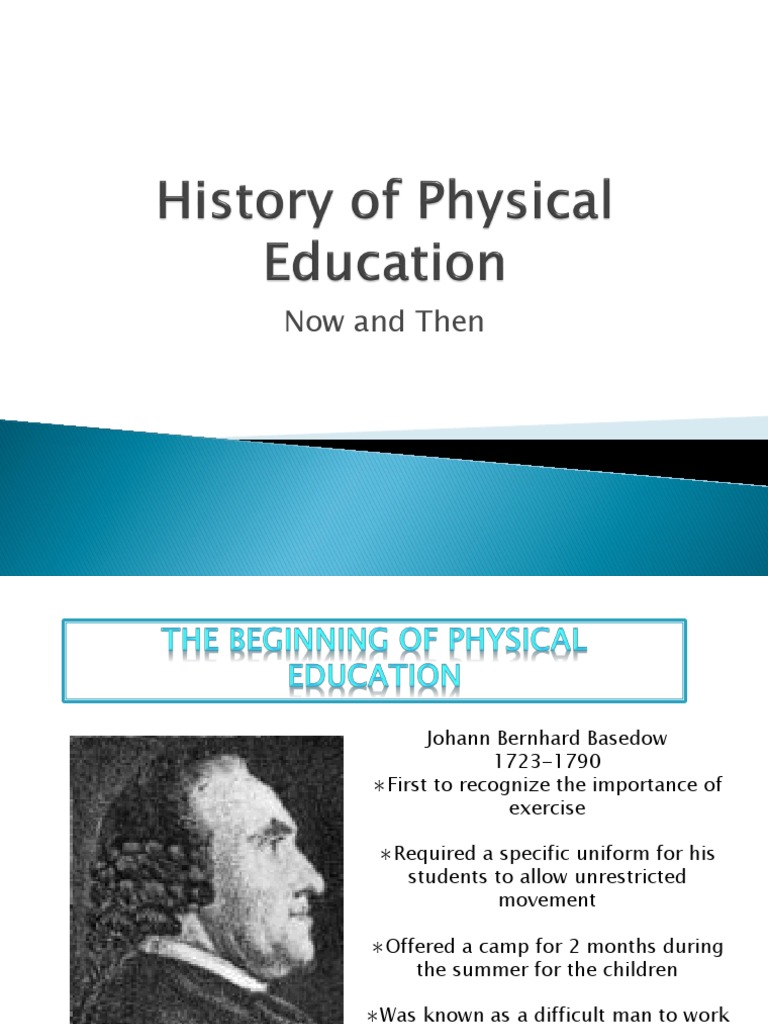 History of Physical Education | PDF | Physical Education | Obesity