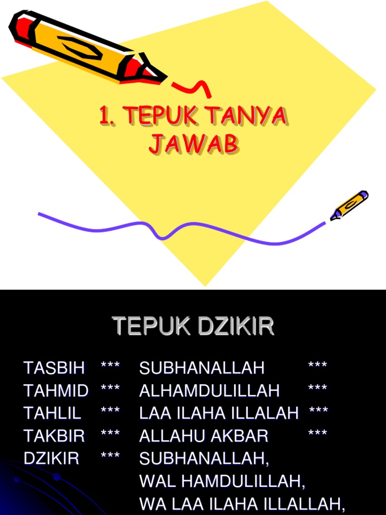 Tepuk - Tepuk | PDF