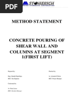 Method Statement Coring | PDF