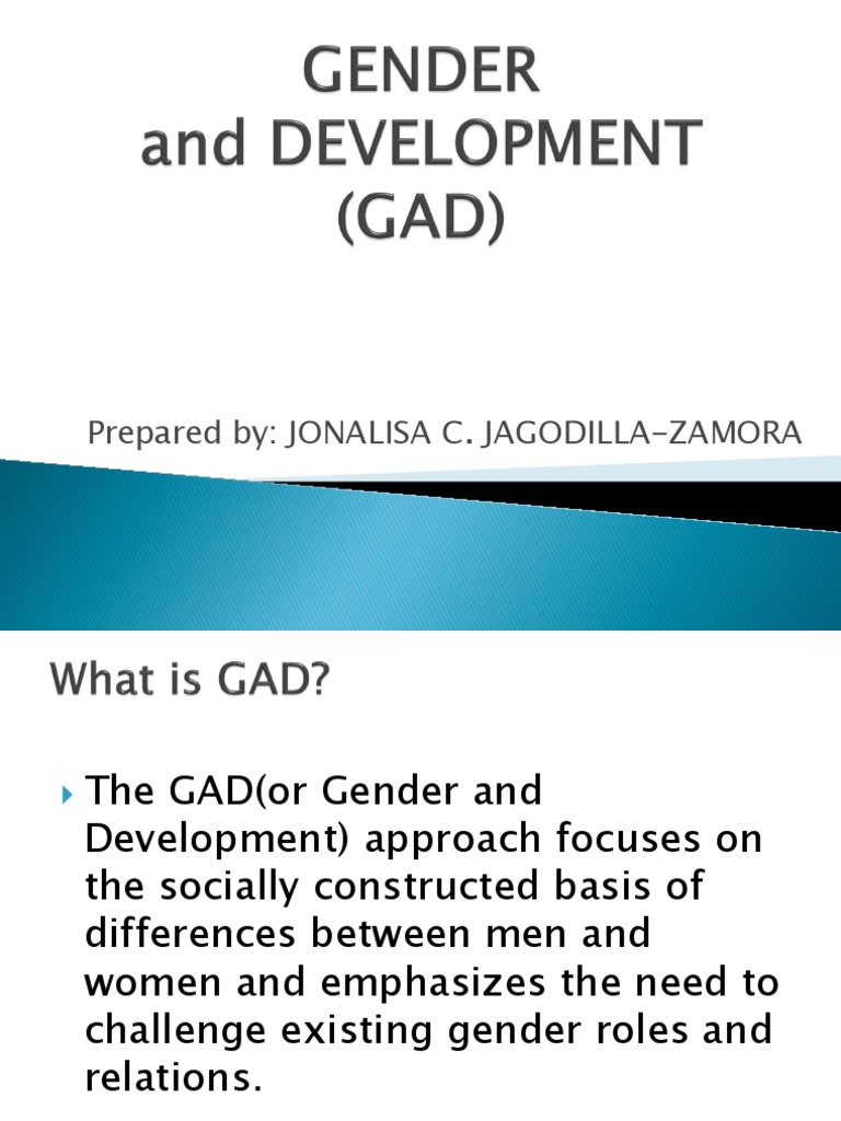 Challenging Gender Roles and Relations: An Analysis of the Gender and ...