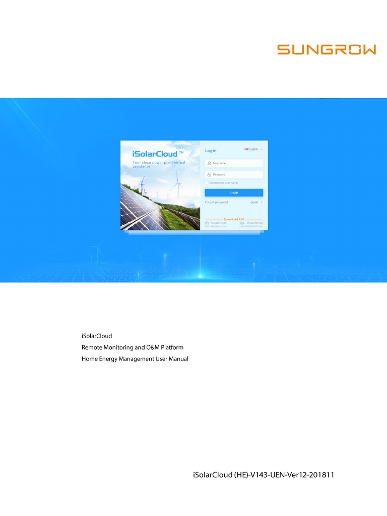 ISolarCloud Home User Manual - PT - BR | PDF