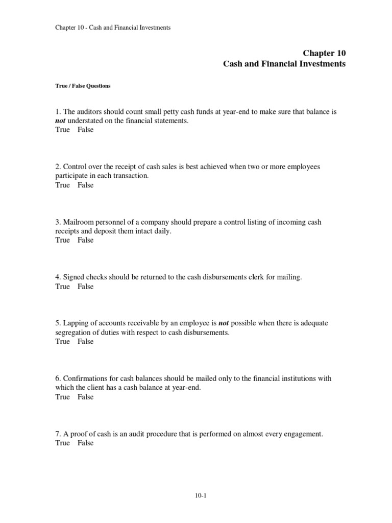 Cash Reviewer | Download Free PDF | Audit | Cheque