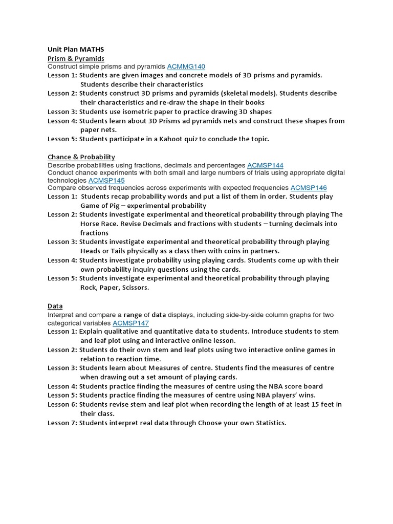 Unit Plans | PDF | Earthquakes | Tsunami