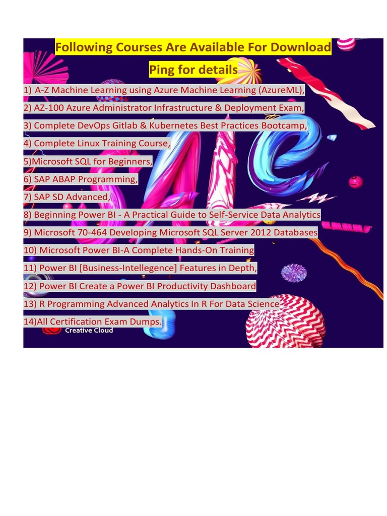 Downloadble Self Study Software | PDF