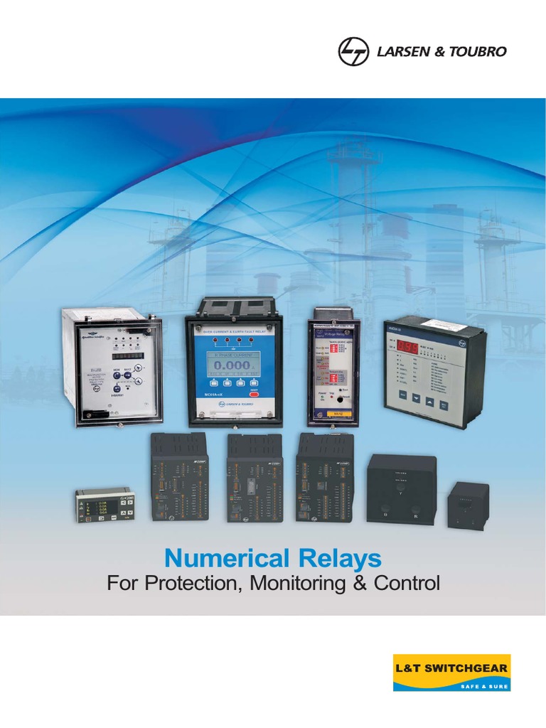 L&T Numerical Relays Overview | PDF | Relay | Alternating Current
