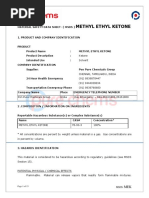 Solvent A188 Mek Markem Imaje MSDS | PDF | Firefighting | Occupational ...