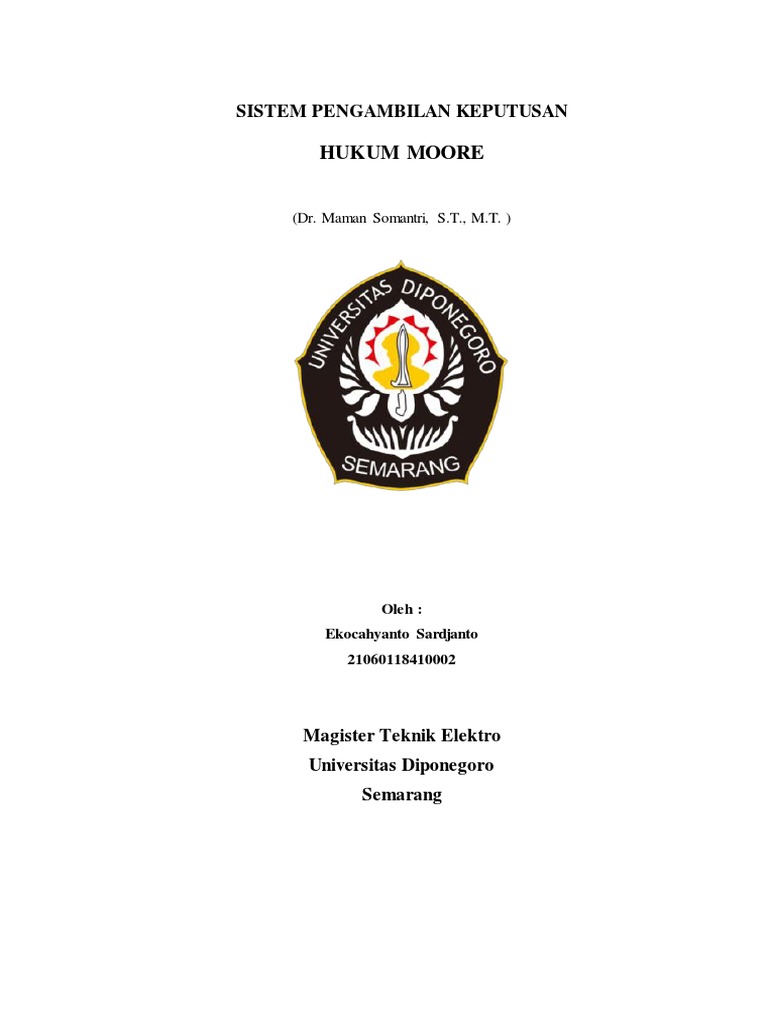 Hukum Moore dan Perkembangan Teknologi | PDF