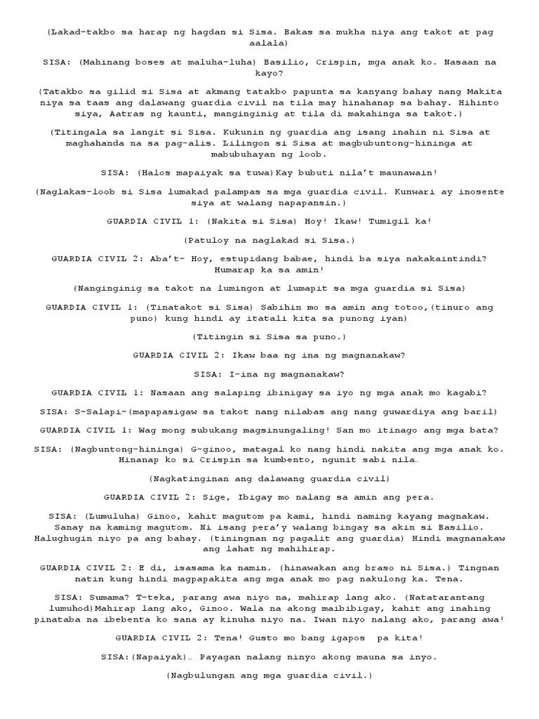 Kwento NG Isang Ina Script | PDF