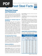 En 10143 | PDF | Engineering Tolerance | Structural Steel