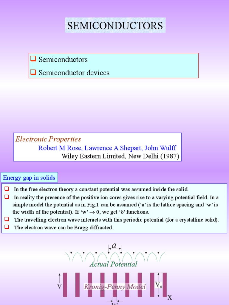 Semiconductors Theory | Download Free PDF | Doping (Semiconductor ...