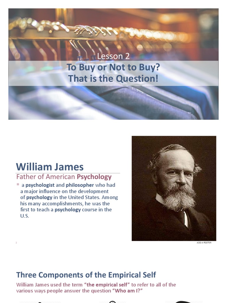 Material Self | PDF | William James | Self