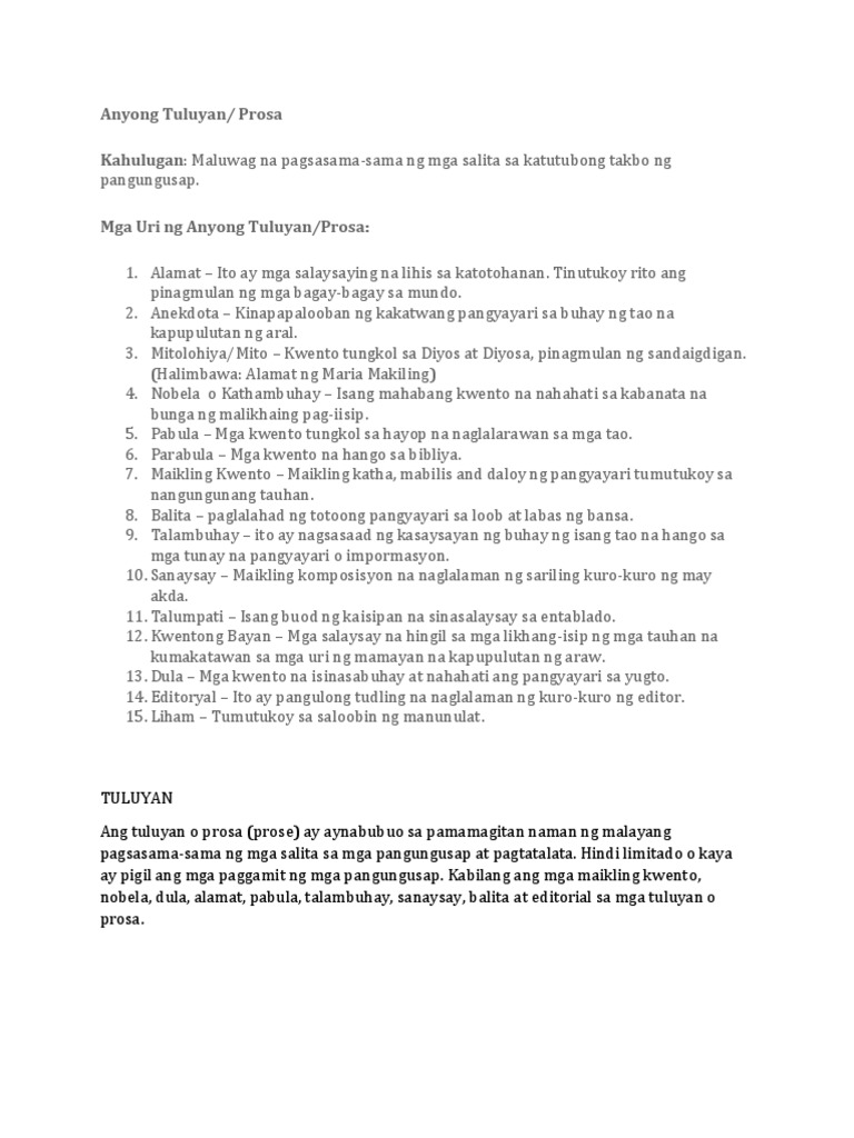 Anyong Tuluyan Mixxx | PDF