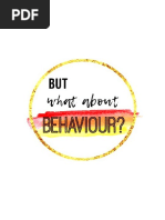 BratBusters Behaviour Board Instructions | PDF
