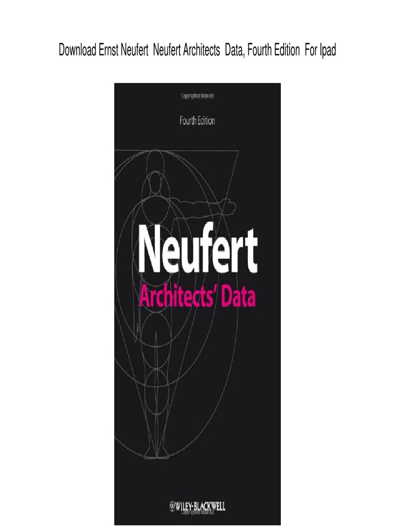 Download Neufert Architects Data 4th Ed. | PDF