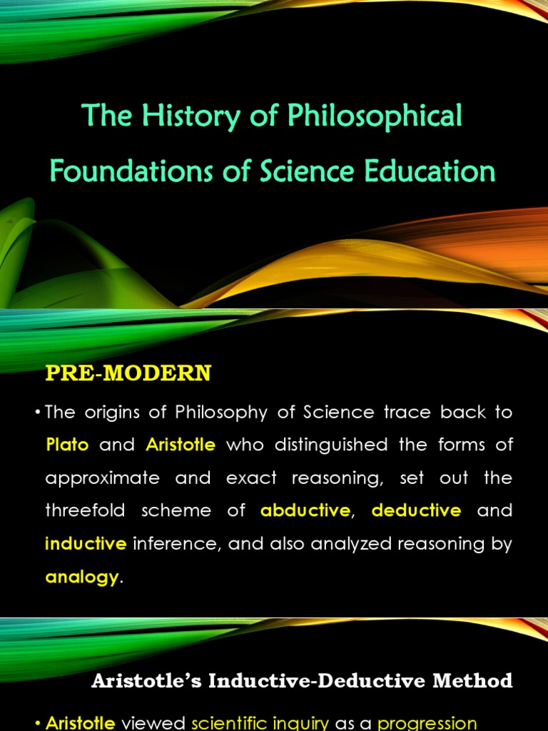 History of Science Philosophy | PDF | Scientific Revolution ...