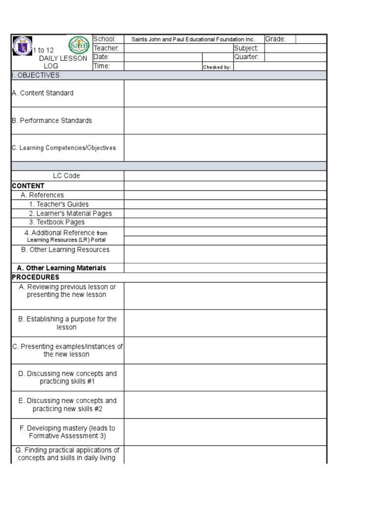 C. Learning Competencies/Objectives: Content | PDF | Career & Growth