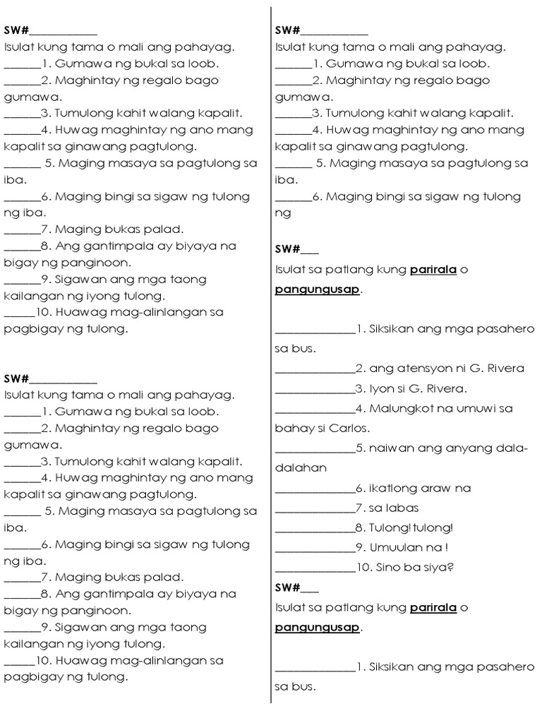 Filipino | PDF
