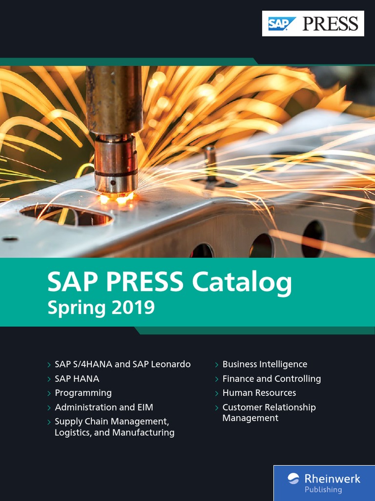 SAP PRESS Catalog Spring 2019 Larger | PDF | Sap Se | Application Software