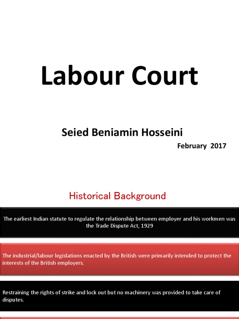 Labour Court Settlement Mechanisms | PDF | Arbitration | Supreme Courts