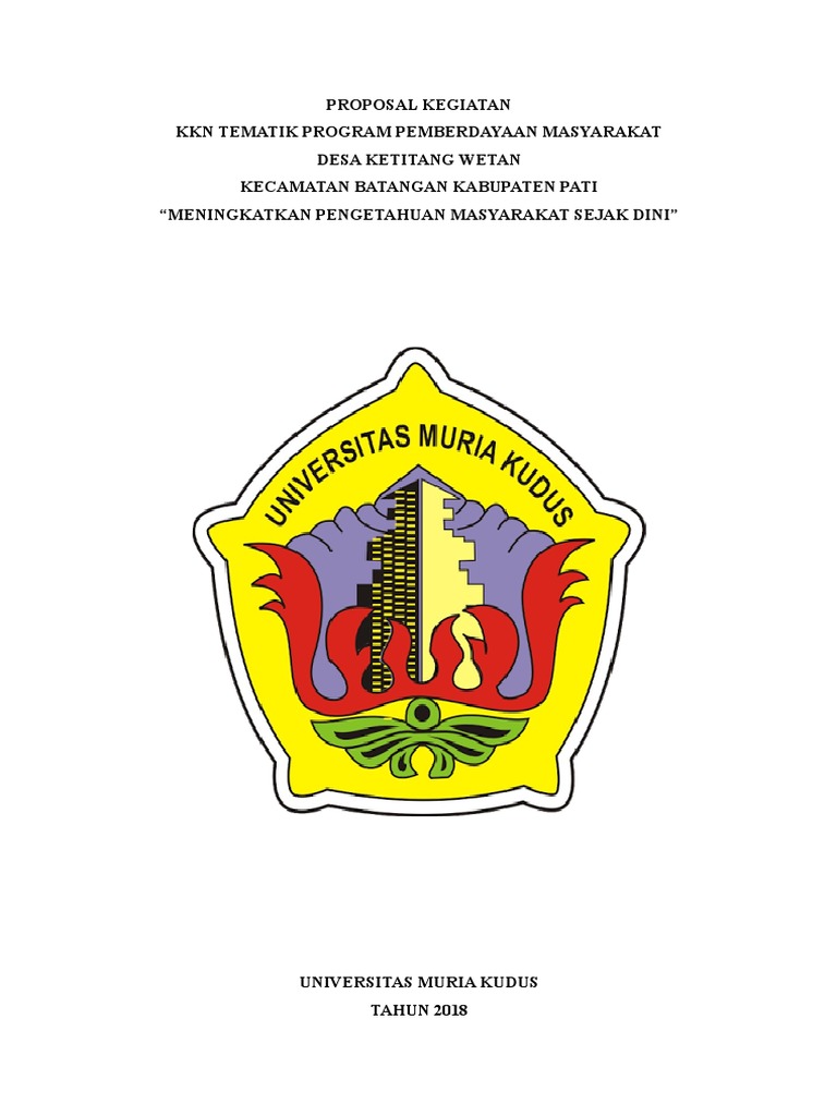 Proposal KKN Fix | PDF