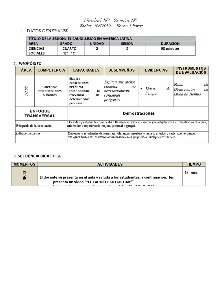 Caudillismo en América Latina: Impacto y Características | PDF ...