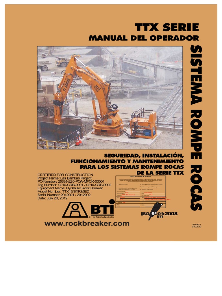 1 Rompe Rocas TTX Serie | PDF