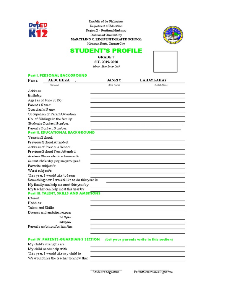 student-profile